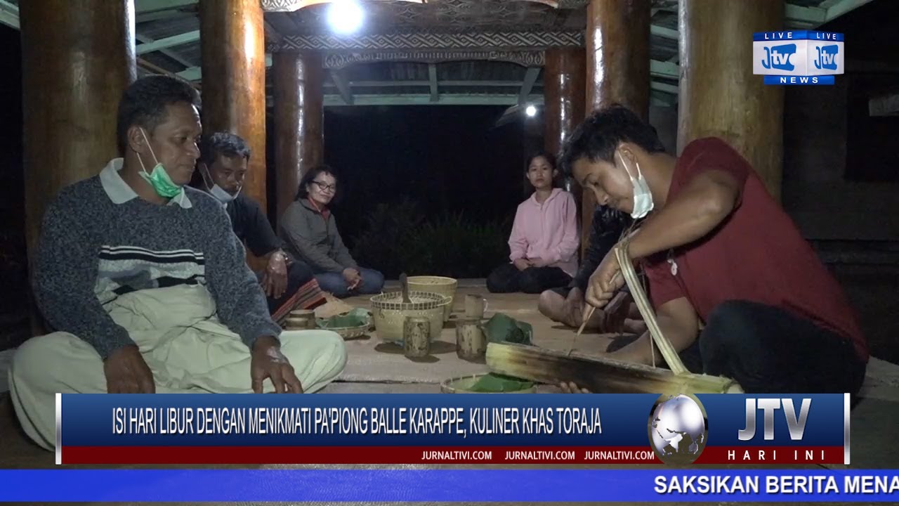 BERITA VIDEO : ISI HARI LIBUR DENGAN MENIKMATI PA'PIONG BALE KARAPPE ...