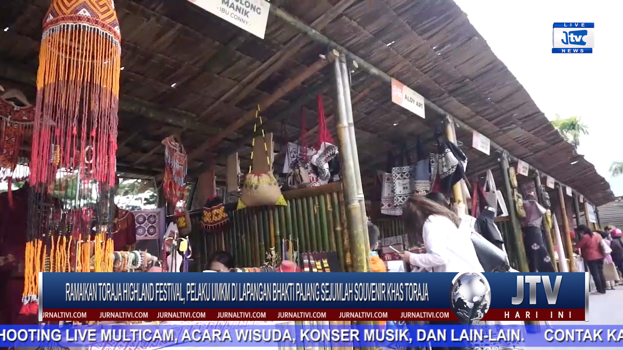 BERITA VIDEO : RAMAIKAN TORAJA HIGHLAND FESTIVAL, PELAKU UMKM DI ...